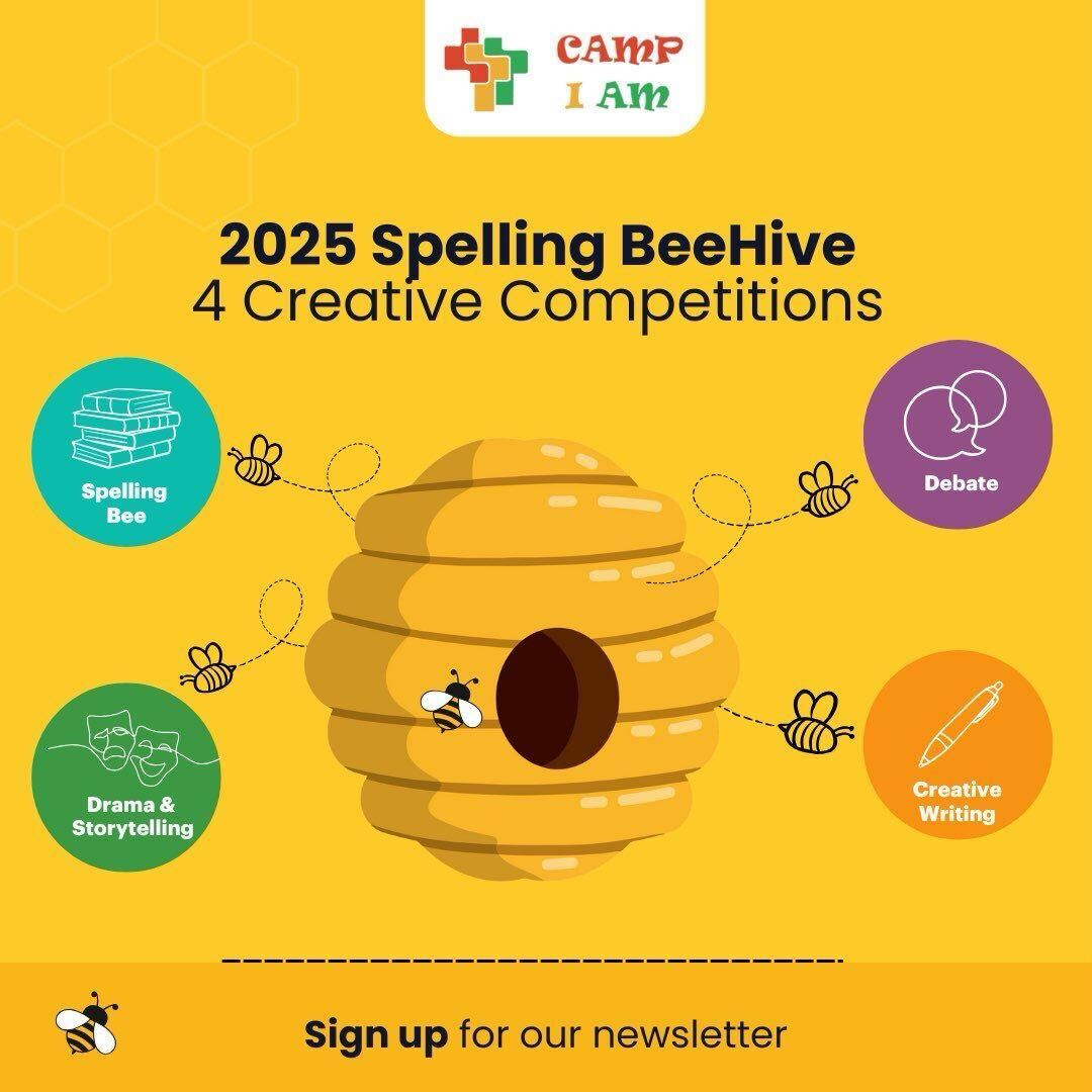 2025 Spelling BeeHive - Camp I Am